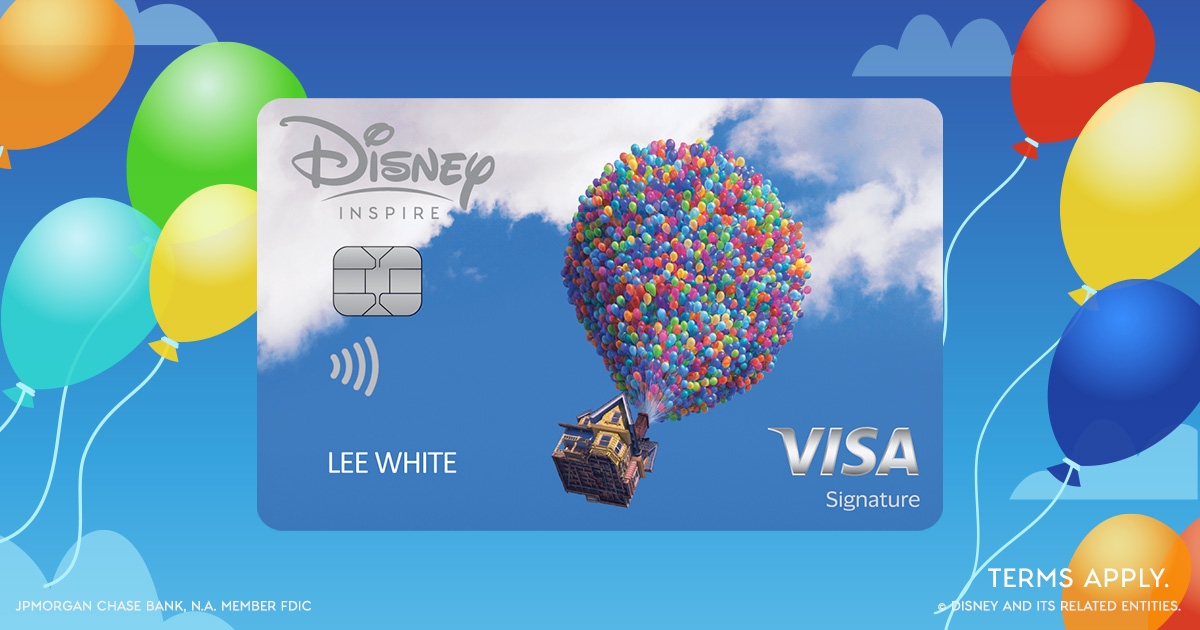 Announcement: New Disney® Inspire Visa® Up Adventure Card Design ...