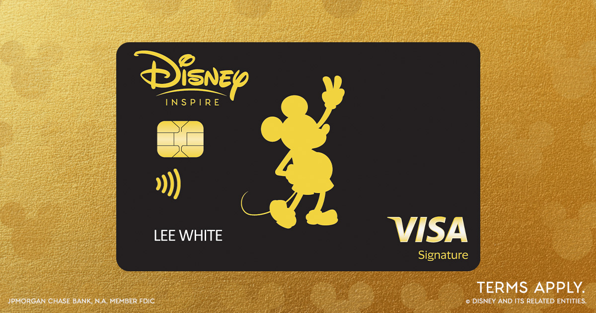 New Disney® Inspire Visa® Mickey Icon Card Design Now Available ...